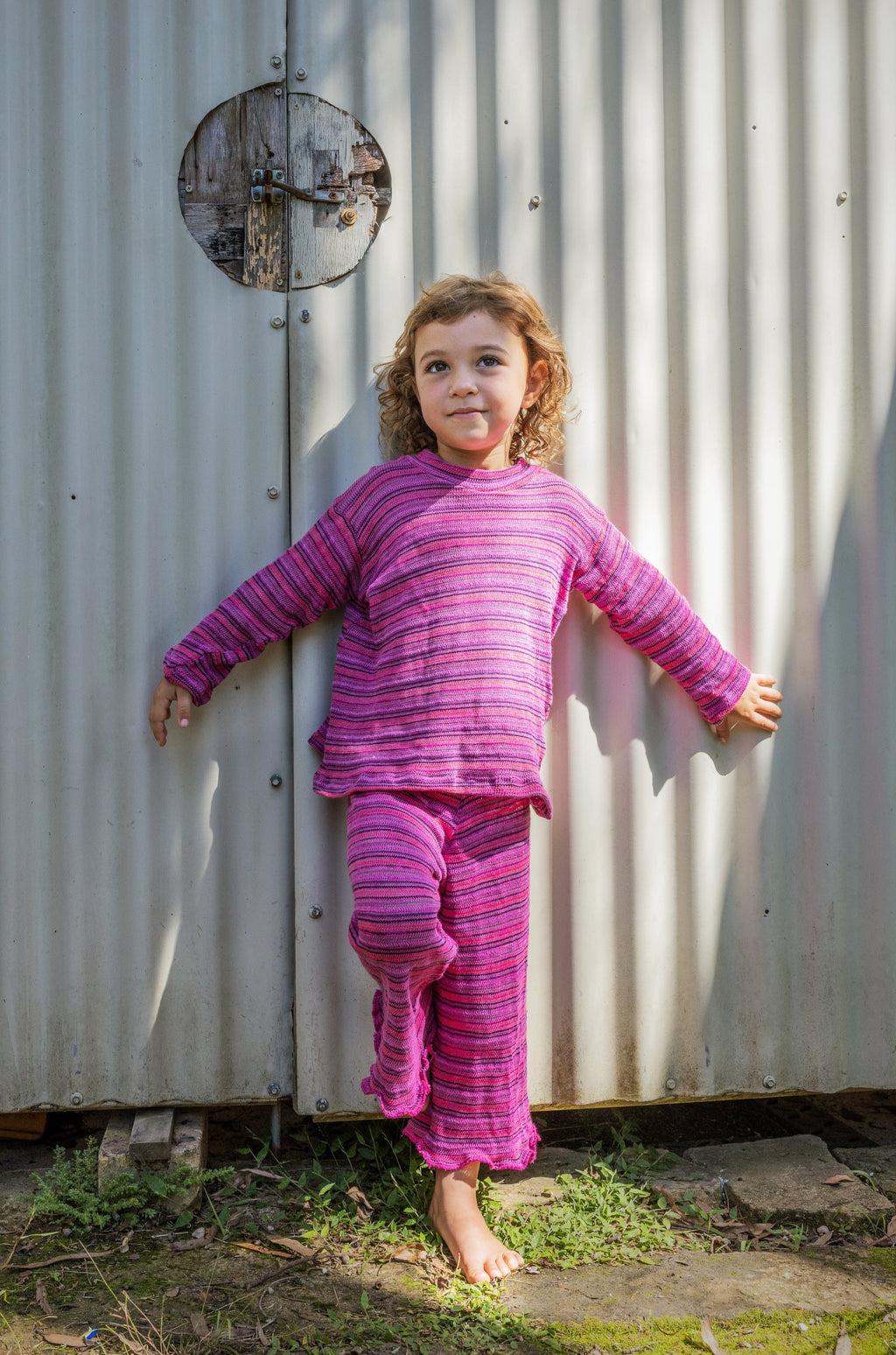 PIXIE STRIPE PANTS - Pink – Orbit the Label